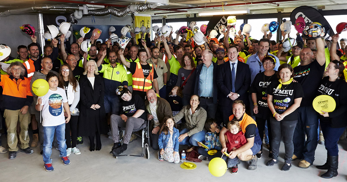 CFMEU raises more than $100,000 in sixth year for Good Friday Appeal ...